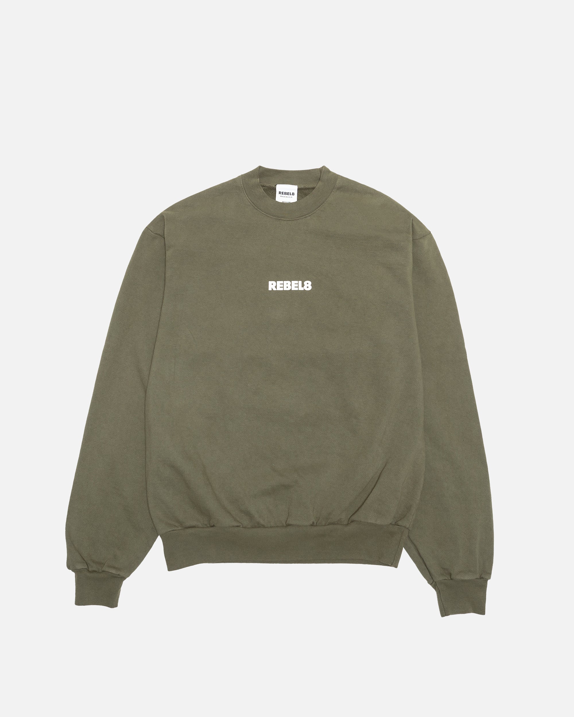 HWHW Heavy USA Crewneck – REBEL8®